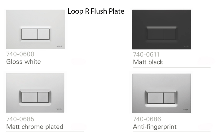 VitrA WC Frame Slim 1120 x 80mm For Stud Walls - 748480001