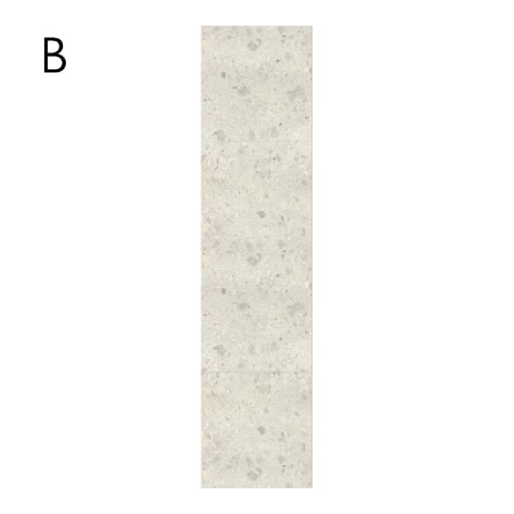Multipanel Tile XL Offset White Terrazzo Wall Panels