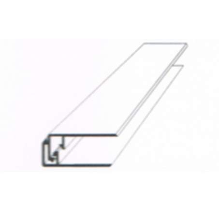 End Cap / Edge Trim - Two Part - 8/10mm - PVC Panel Trim - Fast Delivery