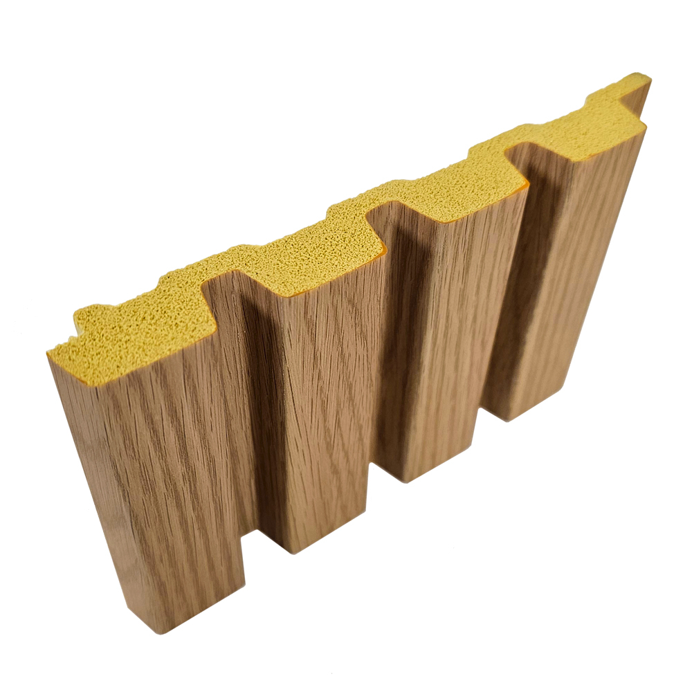 Oak Waterproof Slatwall Panel