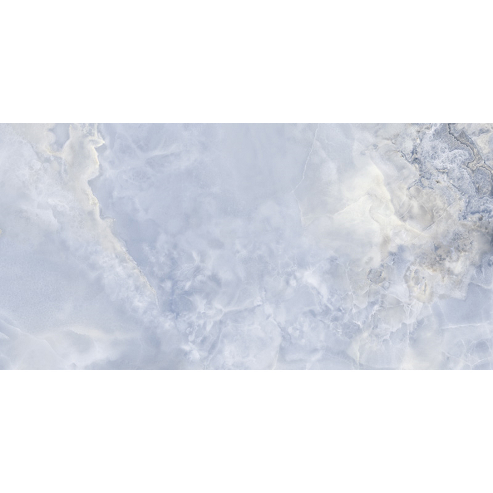 Onyx Stone Sea Blue Polished 600 x 1200 Porcelain Tiles - 1.44m2