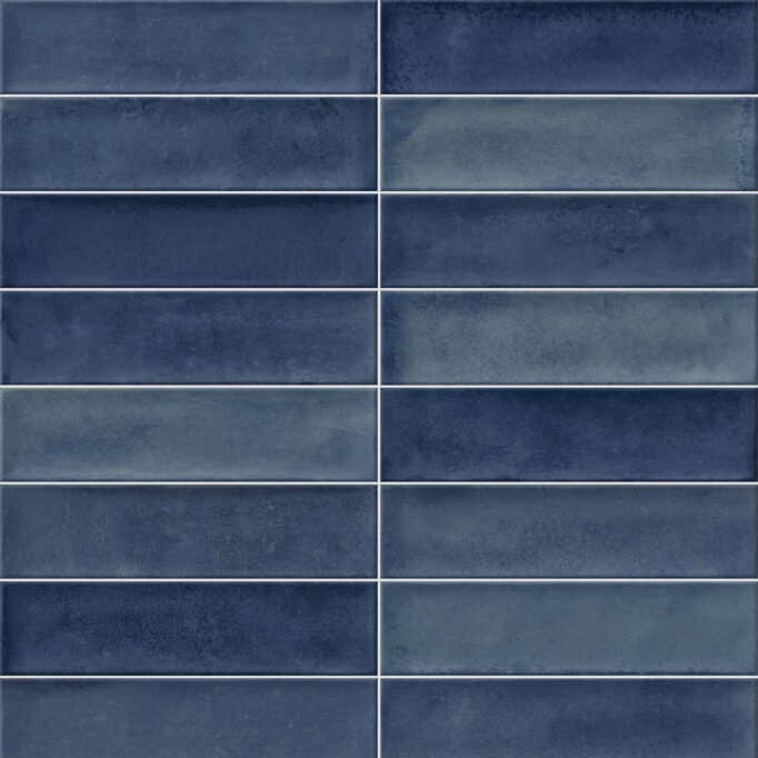Zafiro Blue Brick Rambla Esmeralda Ceramic Tile - 300x75 - 1.25pm2 ...