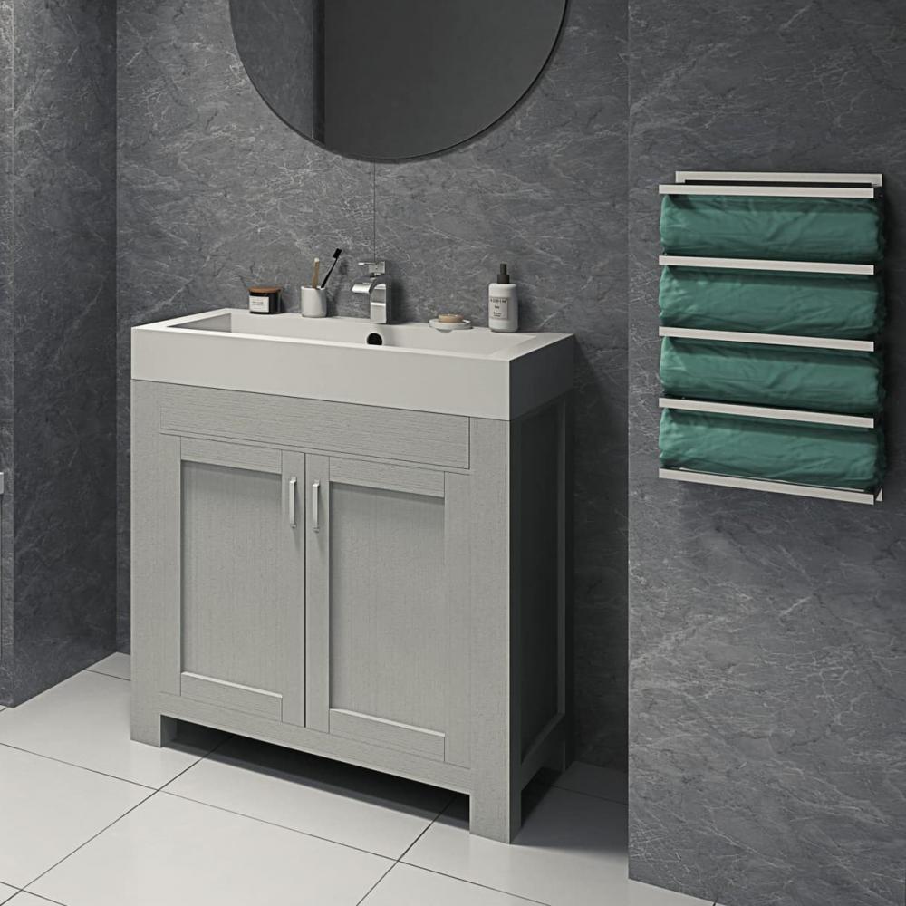 Perform Panel Black Bonito Bathroom Wall Panels By NU Style