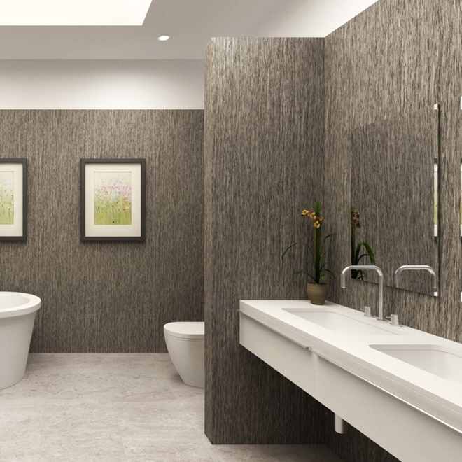 Perform Panel Tropic Reed Bathroom Wall Panels By NU Style
