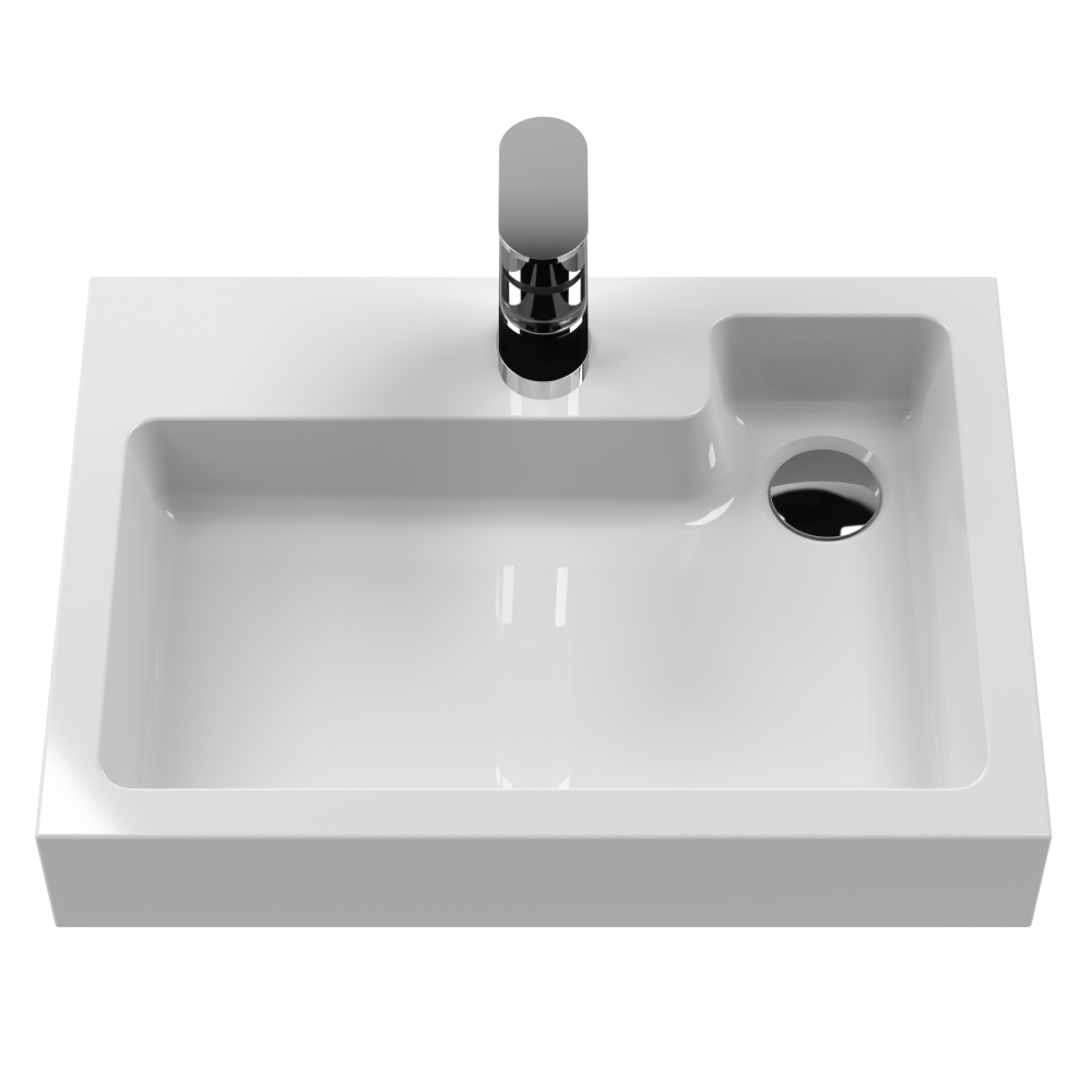 Athena Vault 2 in 1 WC & Hacienda Black Vanity Unit with Basin 500mm