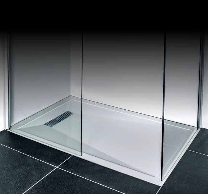 TrayMate TM25 Linear Rectangular Shower Tray 1000 x 800mm, L251000X800