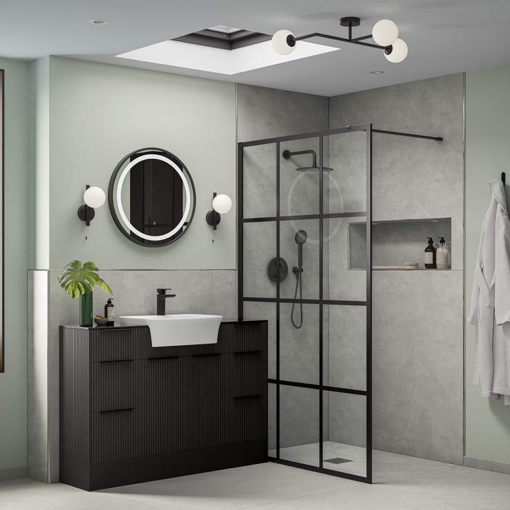 Termond Matt Graphite Grey Plinth - RDBS106170