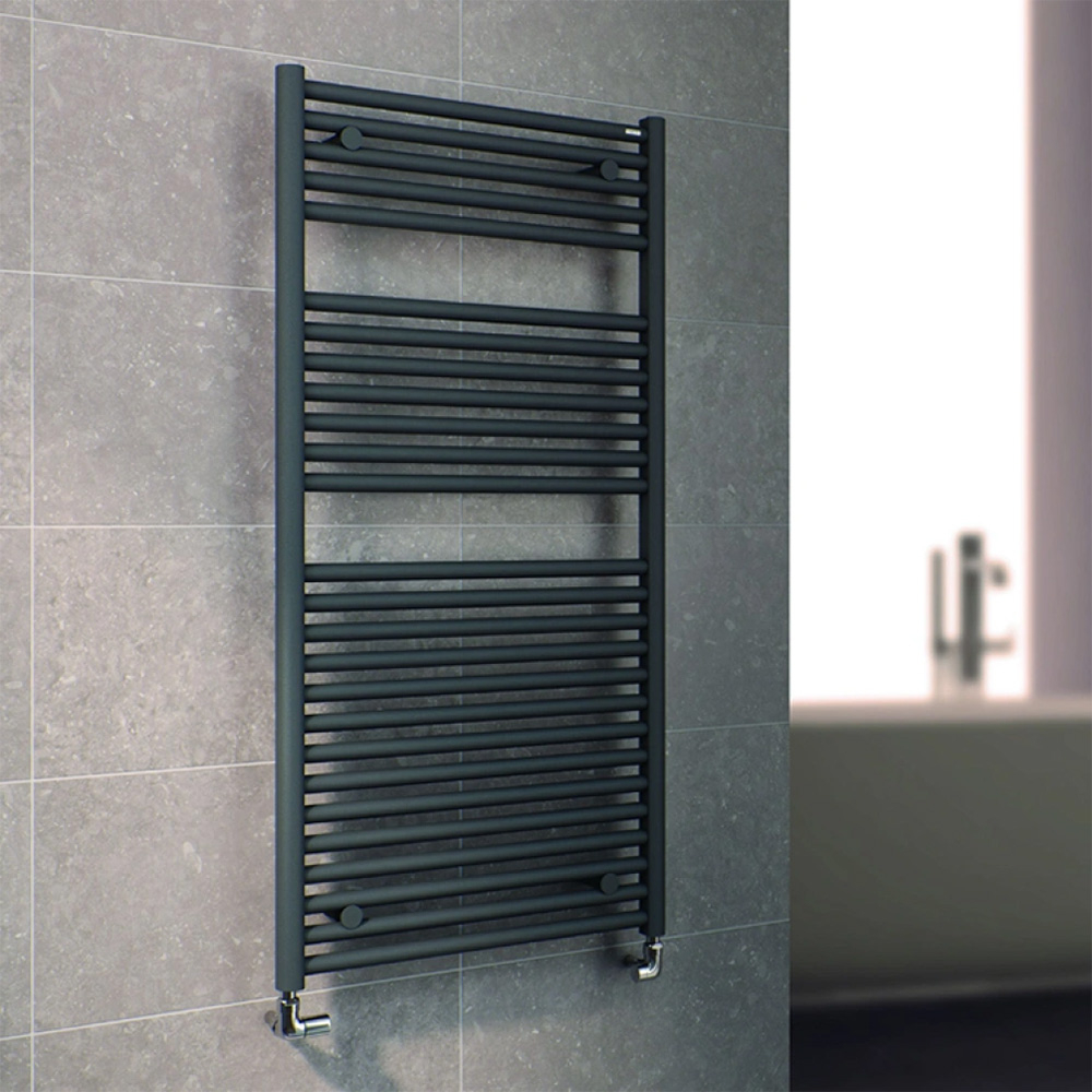 Hugo2 1212 x 500mm Anthracite Electrical Towel Radiator