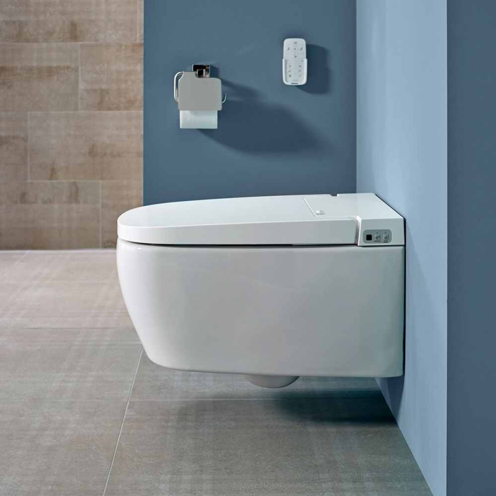 VitrA V-Care Essential Auto Wash Smart Rimless Wall Hung WC