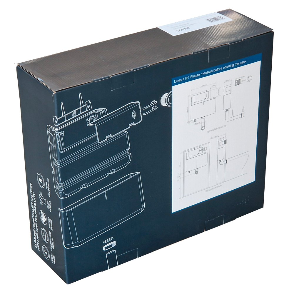 Tavistock Vortex Concealed Cistern VOR790 - Torrent Cistern Concealed ...