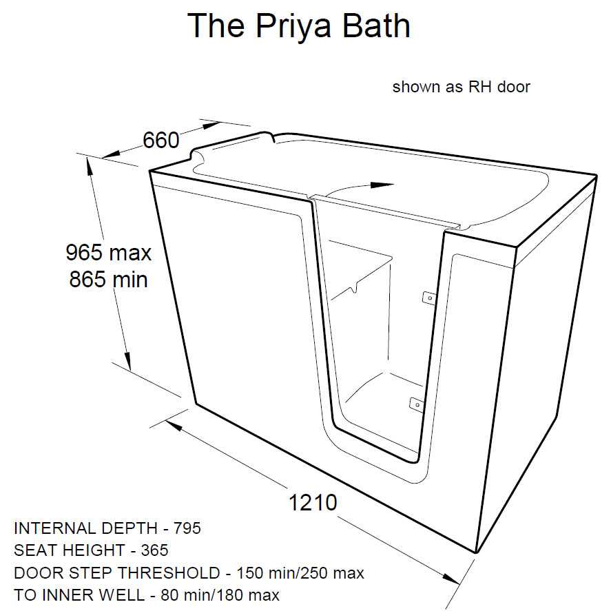 Mantaleda Priya Deep Soaker Bath - Accessible Baths | Rubberduck Bathrooms