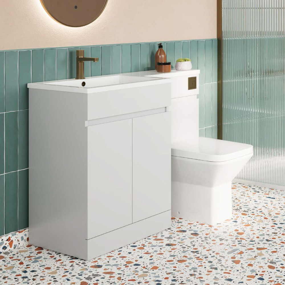 Scudo Waterguard Gloss White Waterproof Furniture Set