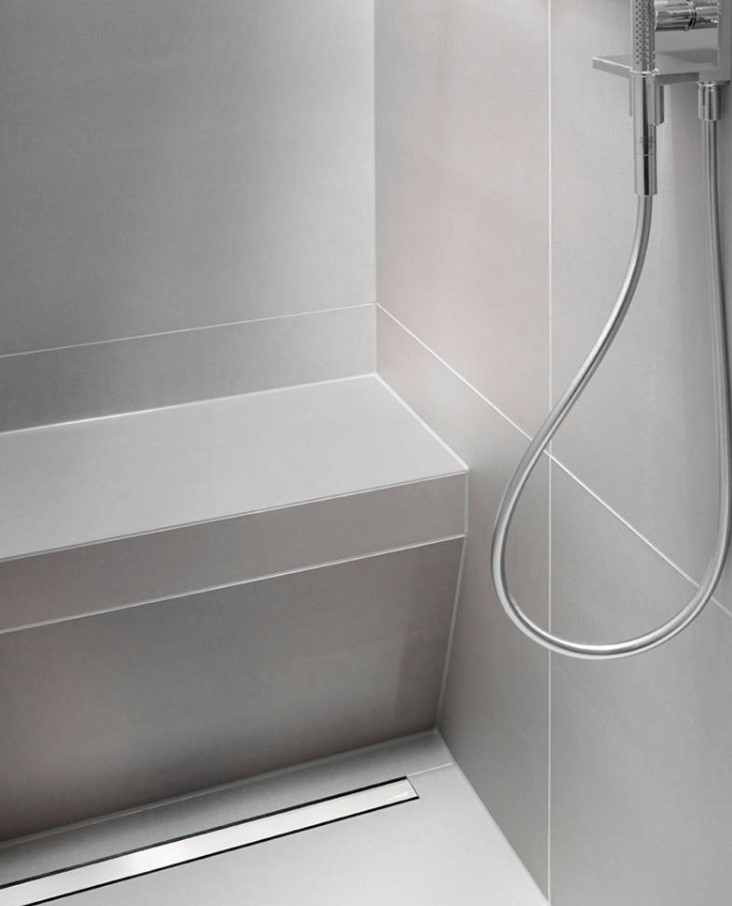 wedi Sanoasa Tileable Shower Bench - 1200 x 380 x 454mm