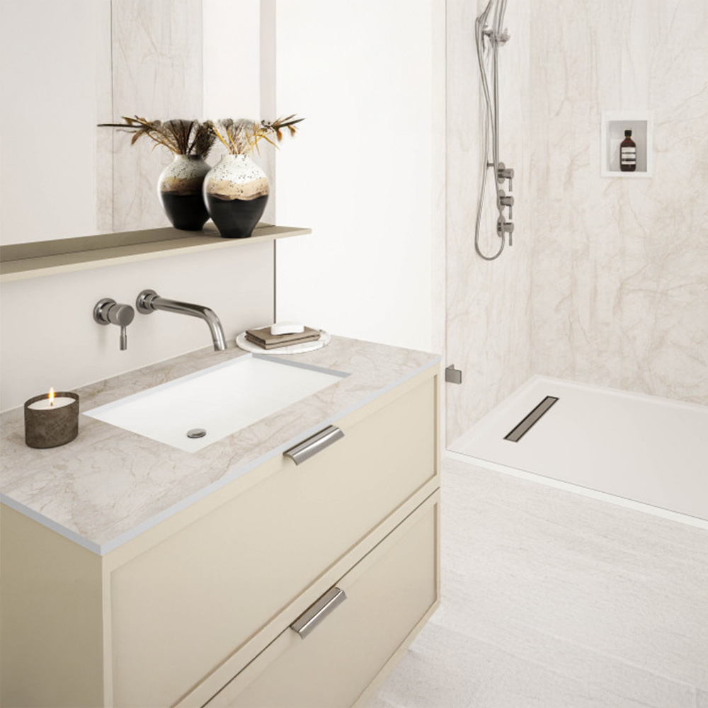 Wetwall Elite Himalayan Marble Worktop