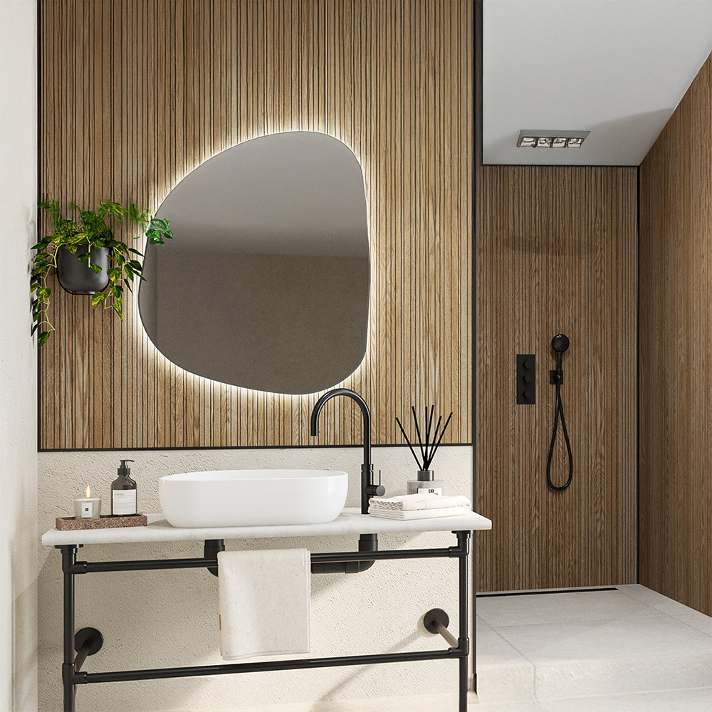 Wetwall Mermaid Industrial Concrete Worktop