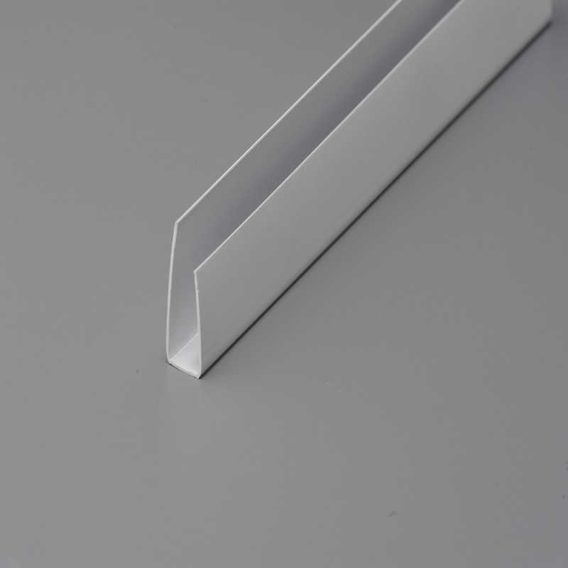 Megaboard End Cap / Edge Trim - 10mm Panels - White - 2.7m 1m Wide PVC ...